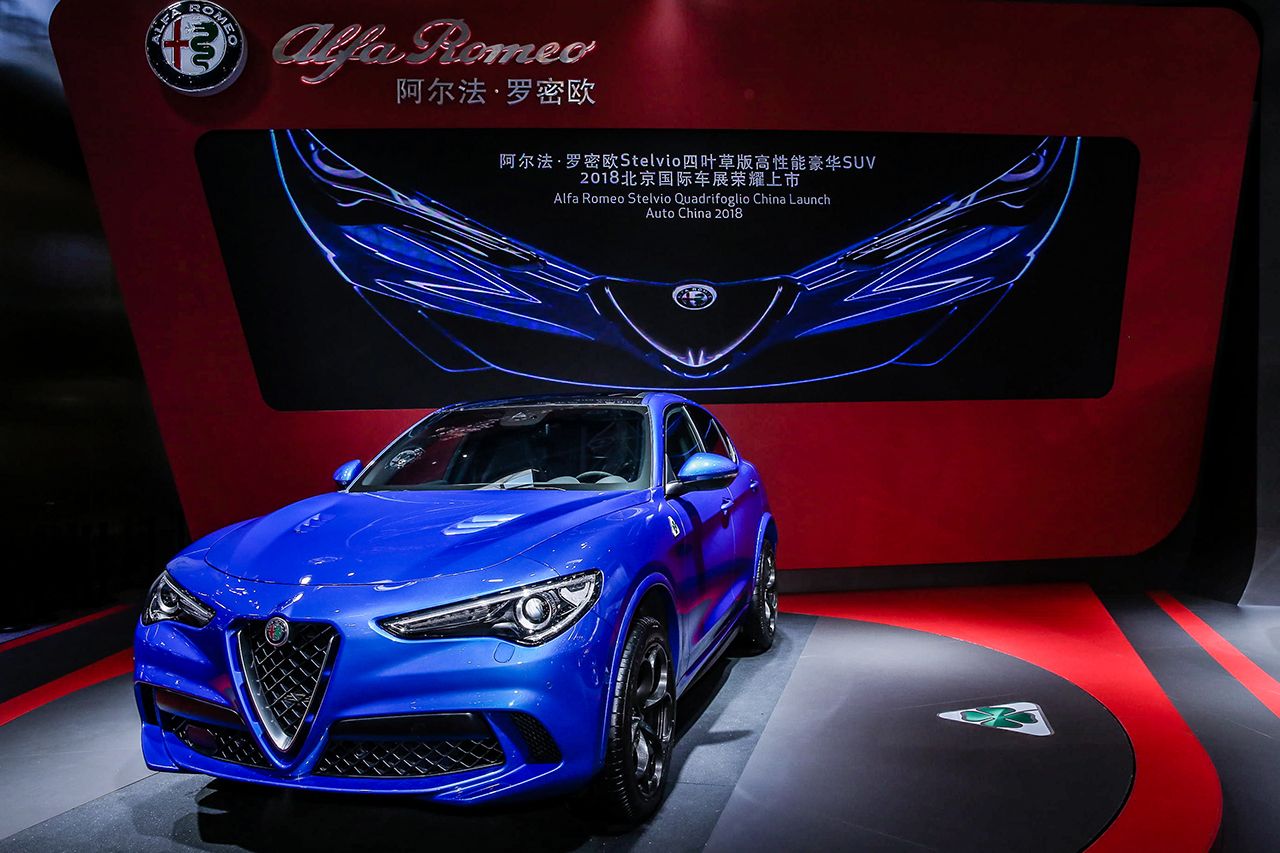 Alfa Romeo launches Stelvio Quadrifoglio at Auto China 2018 - Let's ...